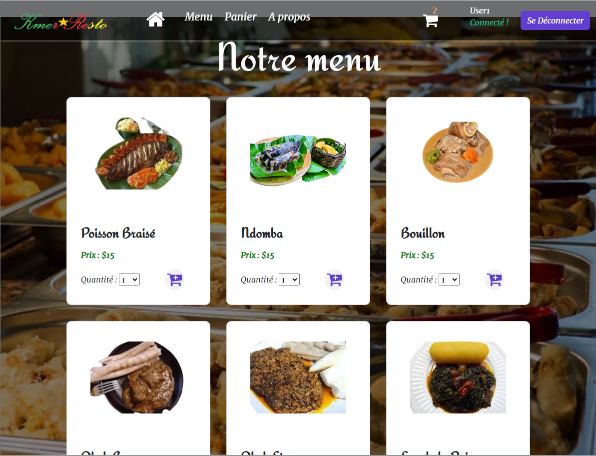 Sedric portfolio website