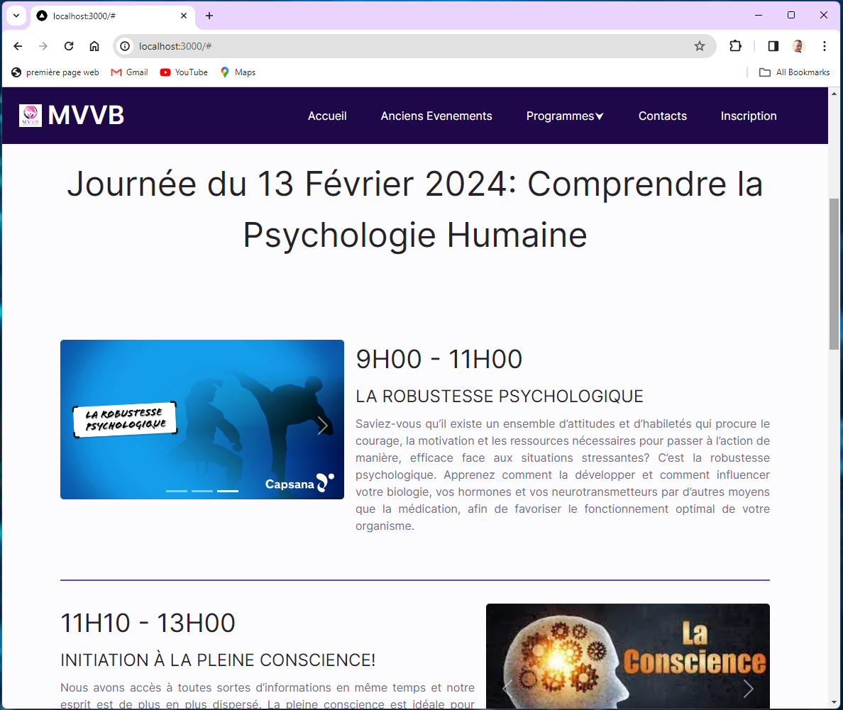 Sedric portfolio website